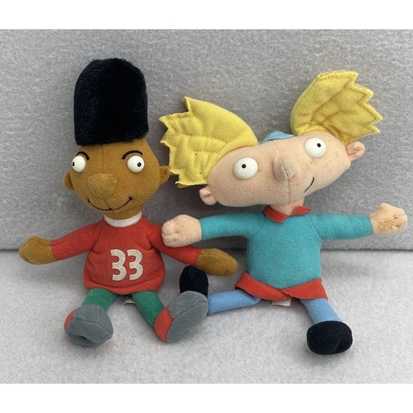Toys | Vtg 1997 Mattel Nickelodeon Hey Arnold Gerald Plush Doll Cartoon ...